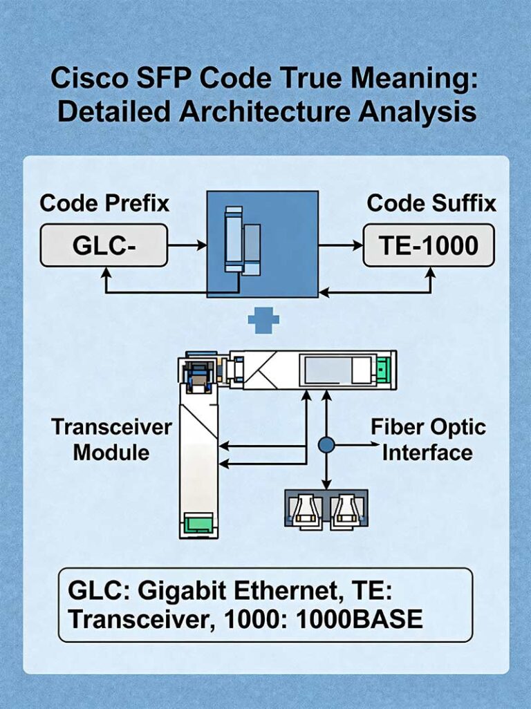 How to Decode Cisco SFP Module Model Numbers - BYXGD