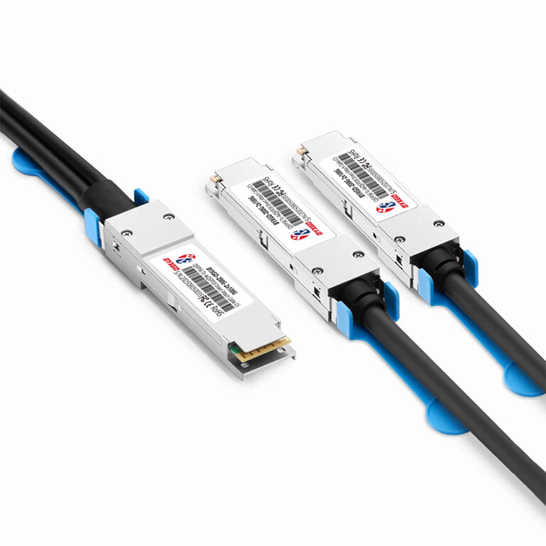 30AWG 200G QSFP56 to 2 x 100G QSFP56 Ethernet Active DAC Breakout Cable ...
